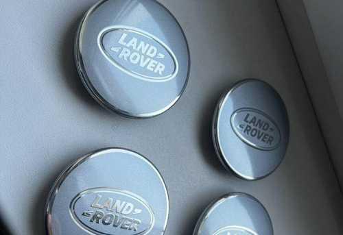 Заглушки колпачки на диски эмблема Range Rover