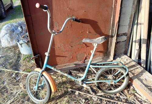 Велосипед детский космос СССР