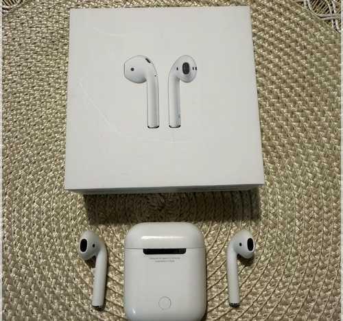 Беспроводные наушники Apple AirPods 2 - MV7N2