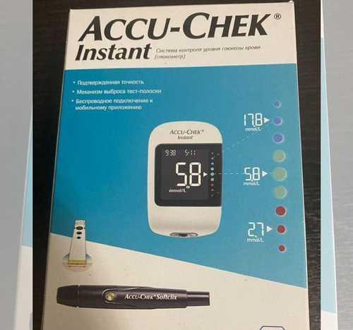 Глюкометр accu chek instant
