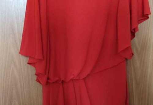 Платье женское красное 44 размера