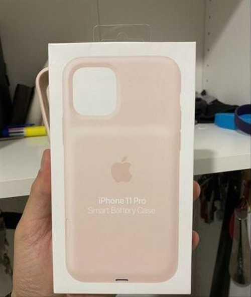 Apple smart Battery case 11 pro pink
