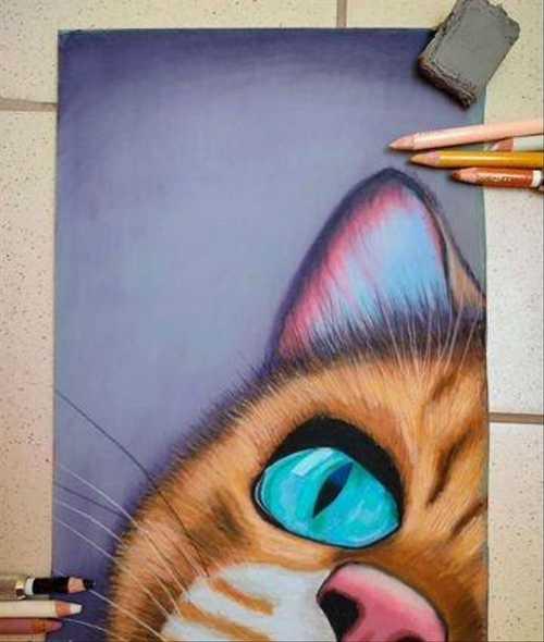 Картина кошачий глаз