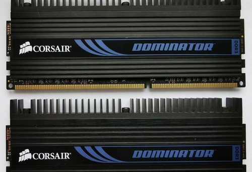 Оперативная память Corsair Dominator TR3X6G1600C8D