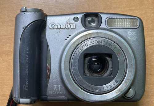 Canon powershot a710 is