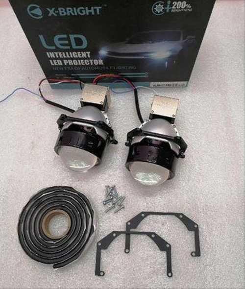 Линзы фары Bi-LED Aozoom 07 PRO Mitsubishi Pajero