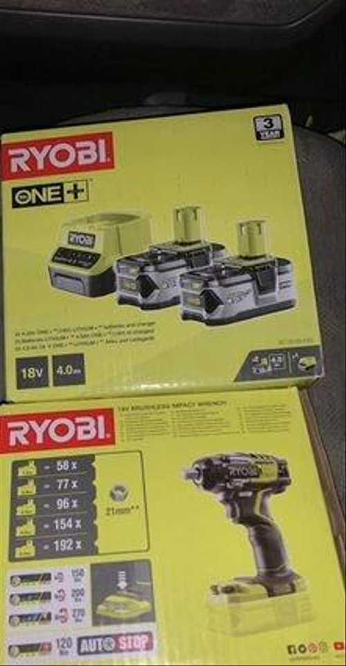 Аккумуляторный гайковерт Ryobi r18iw3