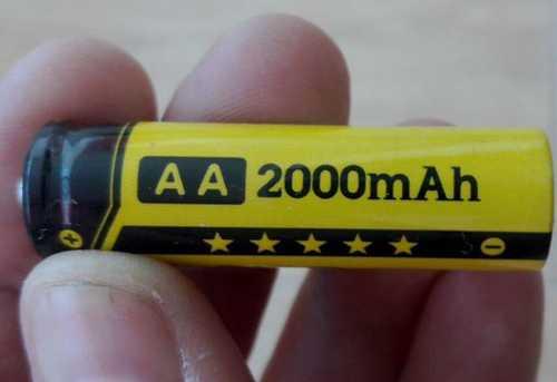 Аккумуляторная батарейка аа Ni-Mh 1.2 В 2000/2100