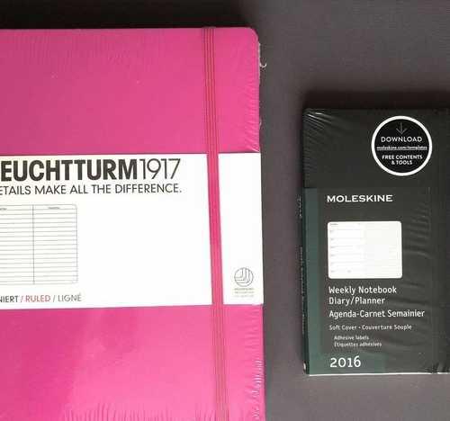 Ежедневник Leuchtturm1917 планировщик Moleskine