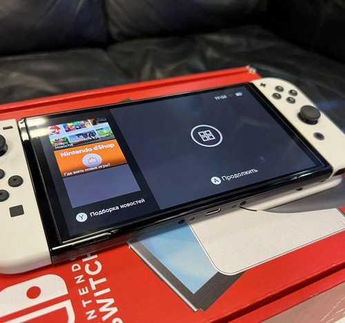 Nintendo switch oled на Кефире   35 игр