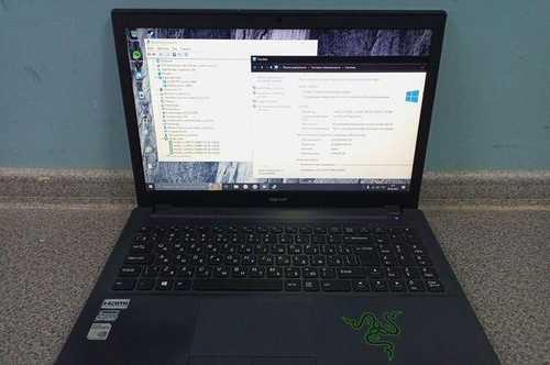 Ноутбук dexp W650SB intel i5 4200M