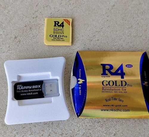 R4 gold pro 3ds flash картридж