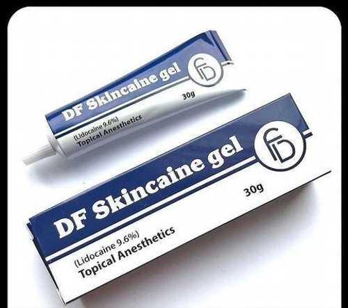 Анестетик DF Skincaine gel обезболивающий гель