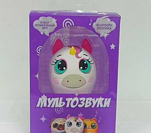 Портативная колонка Мультозвуки единорог