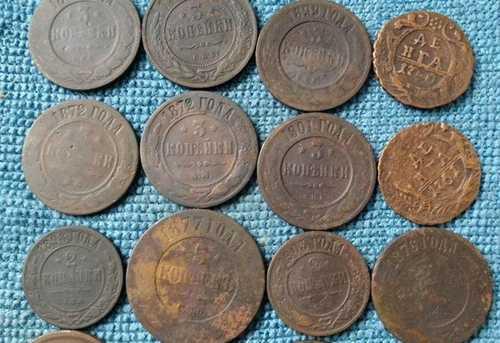 Монеты медные и ранние СССР