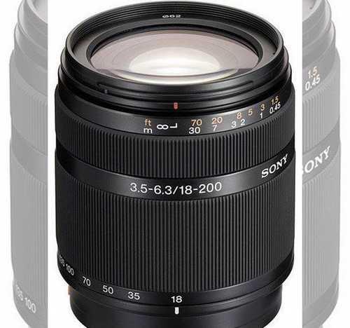 Sony DT 18-200mm F3.5-6.3+Фильтр UV+Коробка+