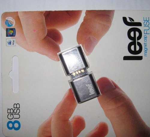 USB Флеш-накопитель 8 гб магнитный новый