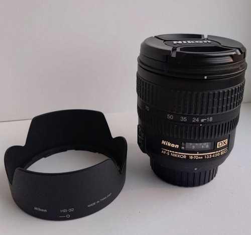 Nikon 18-70mm f/3.5-4.5G ED