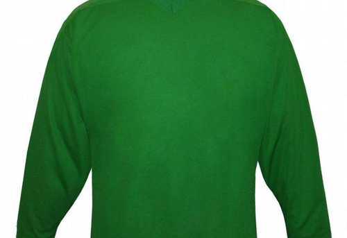Хоккейный свитер тренировочный вратарский (зелен