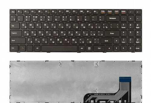 Клавиатура для Lenovo Ideapad 100-15IBY с рамкой