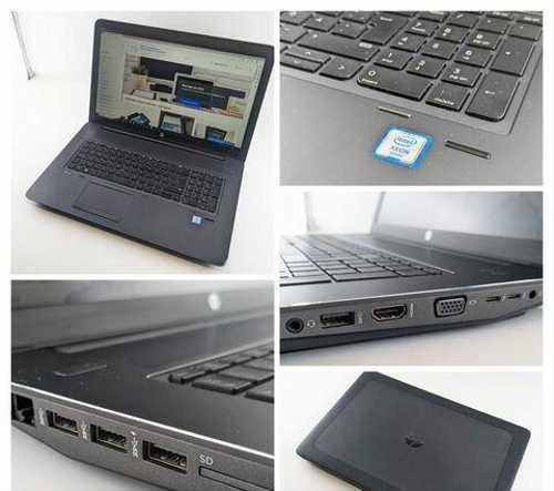 Мощный ноутбук HP ZBook 17 G3