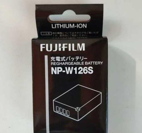 2 шт. Fujifilm np-w126S Новый аккумулятор