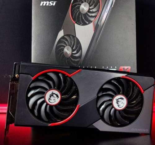 Игровая видеокарта RX 5700xt MSI gaming X