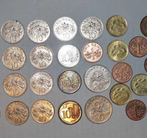 Монеты Сингапура