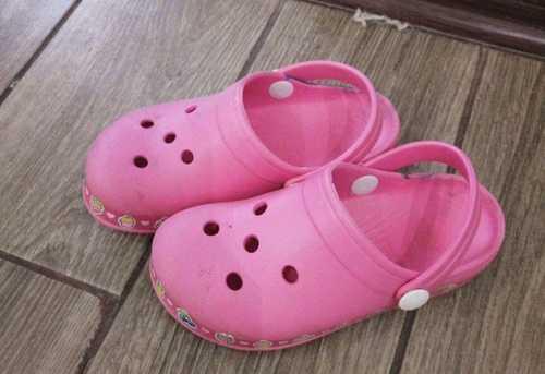 Шлепанцы crocs для девочки