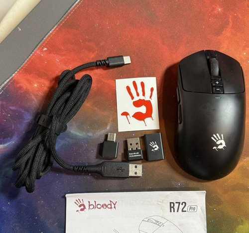 Мышка Bloody R72 Pro на Paw3395
