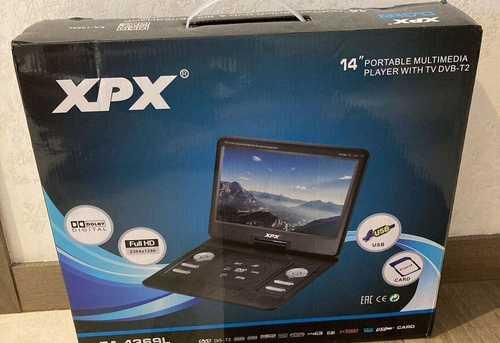 DVD XPX EA-1369D, черный(dvd и ЖК телевизор)