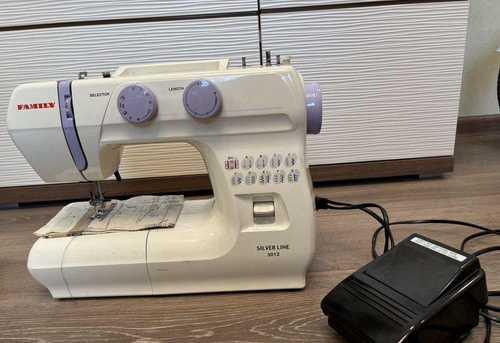 Швейная машина Janome Family Silver Line 3012