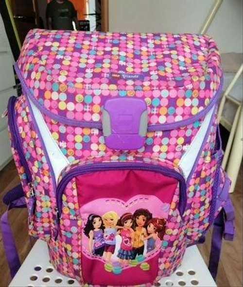 Рюкзак школьный lego friends confetti для девочки