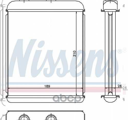 Радиатор отопителя opel: astra G