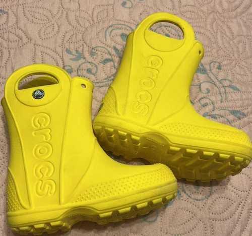 Резиновые сапоги crocs