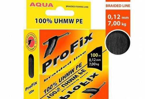 Шнур aqua ProFix Black 0,12mm 100m 2шт