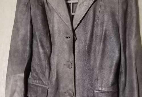 Куртка кожаная женская 44