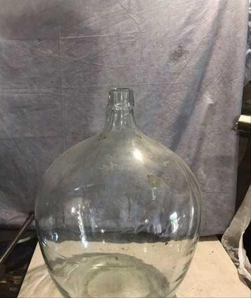Бутыль стеклянный 30 литров