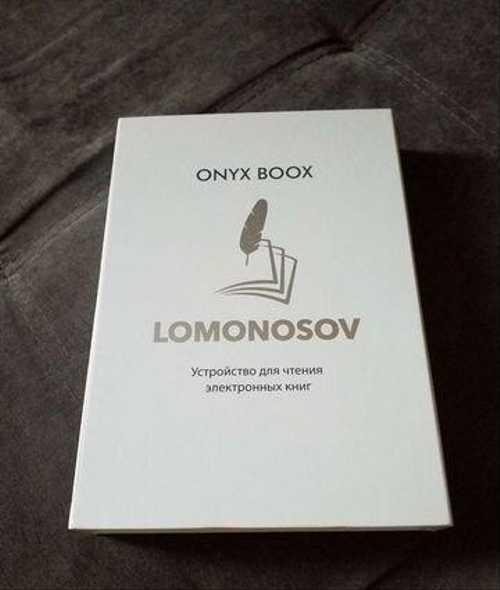 Электронная книга Onyx boox Lomonosov размер 10,1*