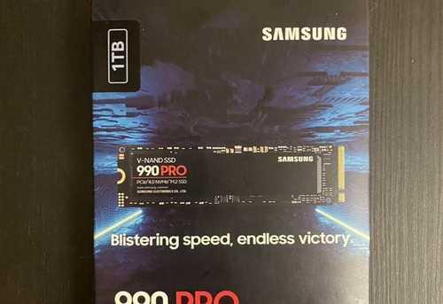Новая SSD M.2 - Samsung 990 PRO - 1 Тб