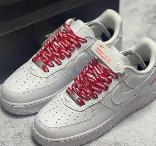 Кроссовки Nike Air Force 1 Supreme (Арт.65992)