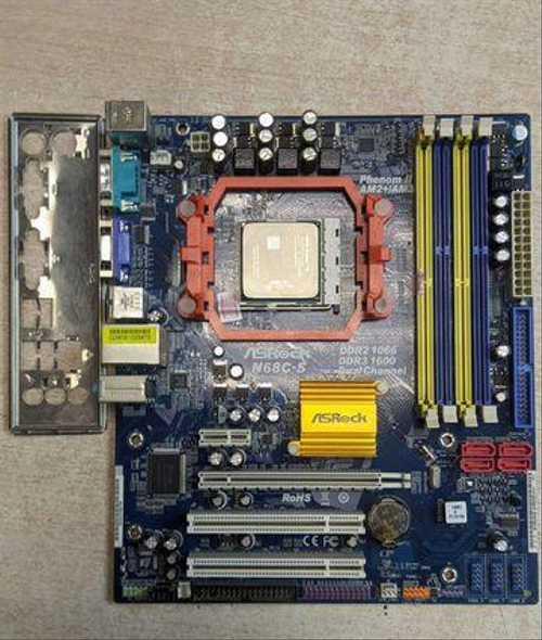 AM3,AM2+ ASRock N68C-S DDR2+DDR3