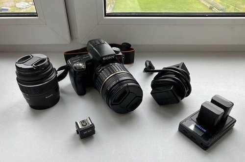 Зеркальный фотоаппарат sony a35