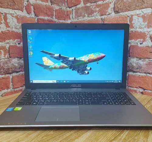 Игровой ноутбук Asus с SSD240 и процессором i5