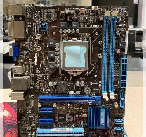 Материнская плата asus P8H61-M LX2 R2.0, LGA 1155