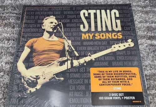 Sting–My Songs 2LP 180 гр.(+постер) USA