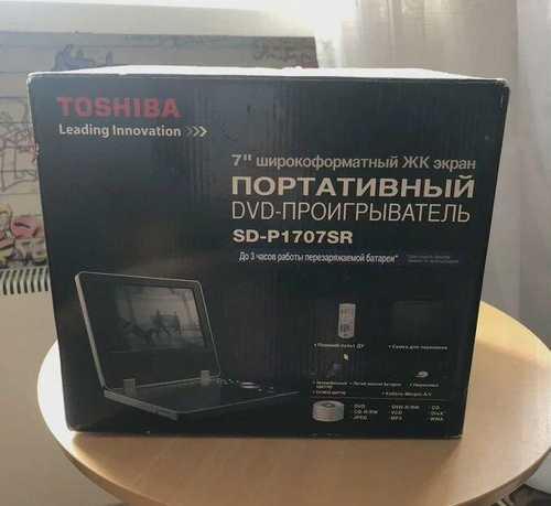Портативный DVD-плеер Toshiba SD-P1707SR