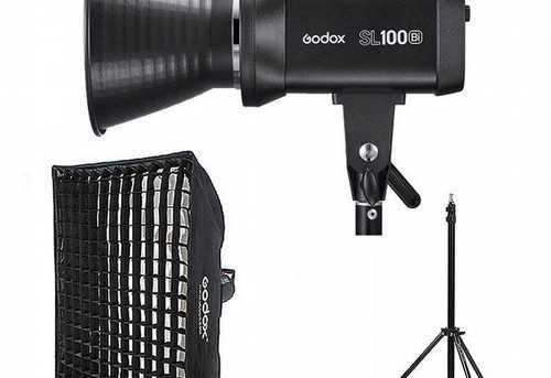 Студийный комплект осветителей Godox SL100BI KIT1