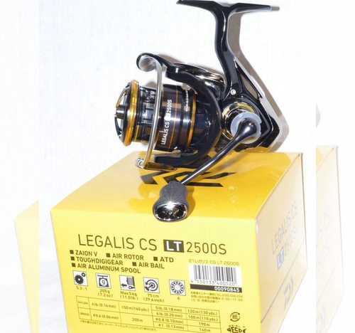 Катушка Daiwa 21 Legalis CS LT 2500S 6bb,5.3:1,205