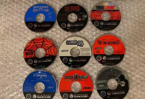 Nintendo Gamecube PAL игры 9 дисков